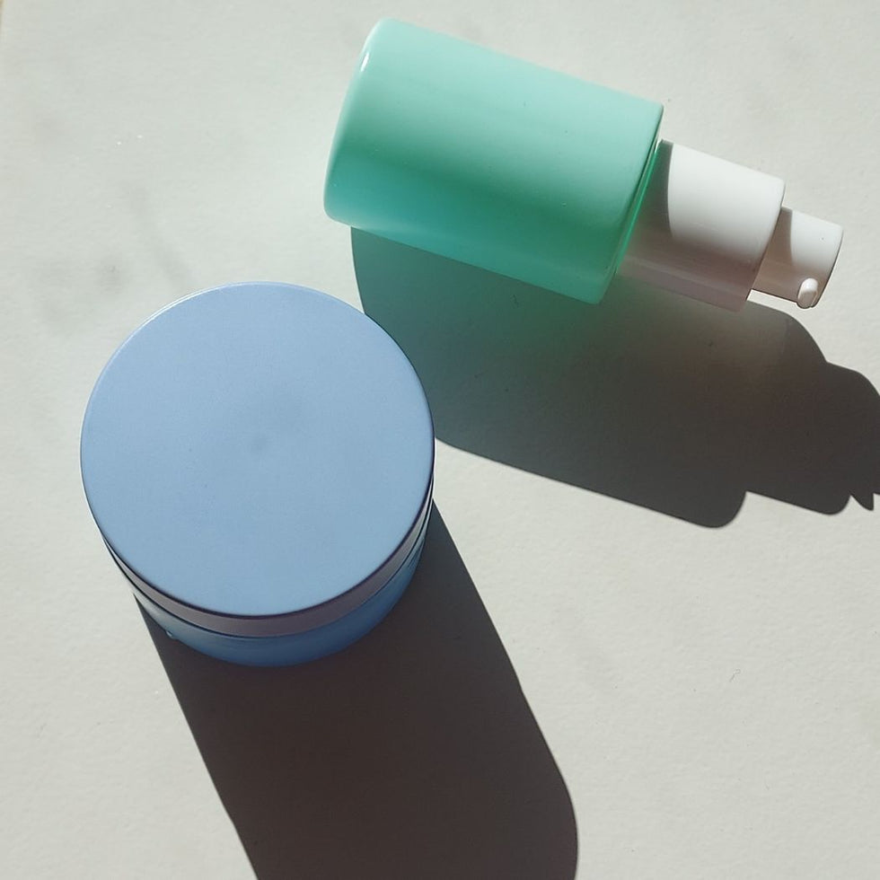 Blue Bottles and Jars - Private Label Skincare Packaging - Glass – Ataliene